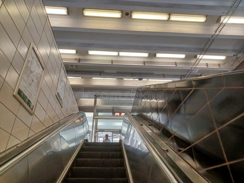 Broadview Subway Station Interior View Editorial Photography - Image of ...