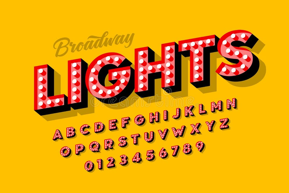 Broadway Light Bulb Font Stock Illustrations – 1,673 Broadway Light ... Broadway Light Bulb Font Stock Illustrations – 1,673 Broadway Light ...