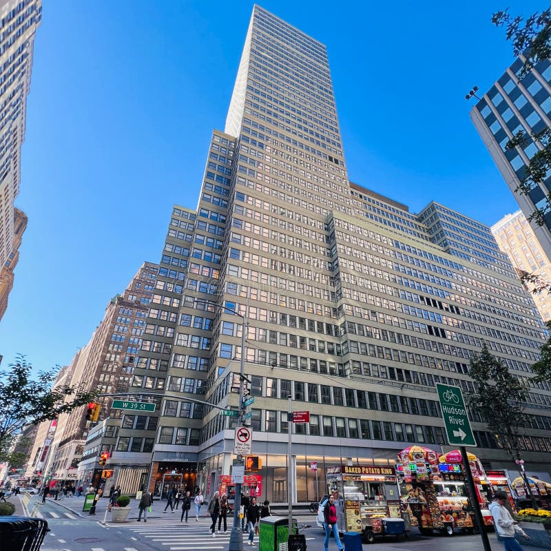 Broadway 39 Street New York Editorial Photography - Image of tower ...