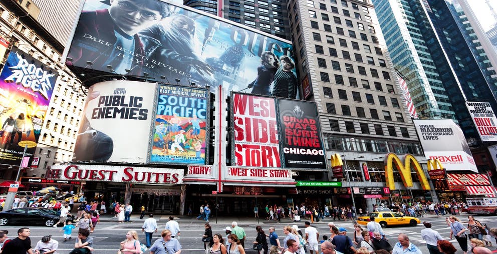 232 Broadway Show Billboards Stock Photos - Free & Royalty-Free Stock ...