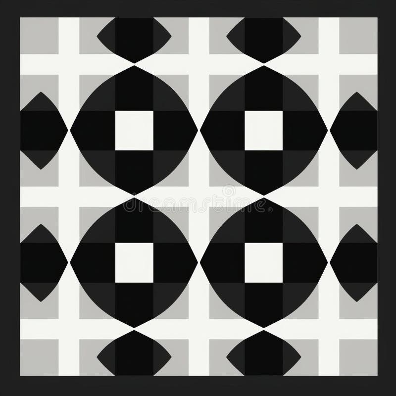 Creating a 4x4 Brocatelle Grid with Alternating Colors Design Stock ...