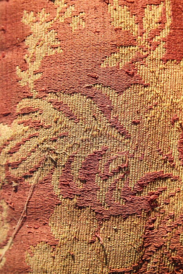 Tessuto Rosso Del Broccato Del Damasco Immagine Stock - Immagine di ...