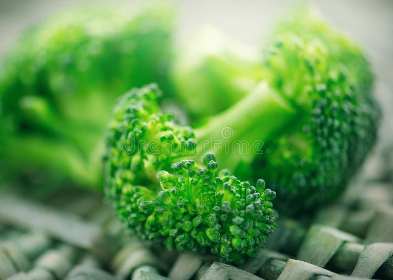 Broccoli. Closeup of Fresh Green Broccoli Stock Image - Image of fresh ...