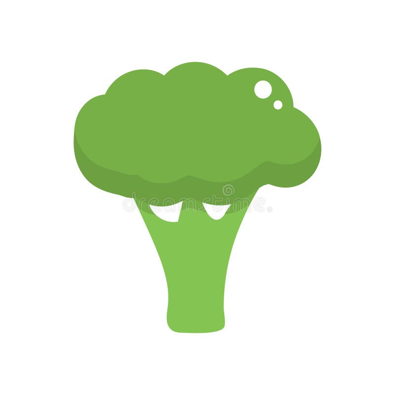 Broccoli Icon or Logo Isolated Sign Symbol Vector Illustration Stock ...