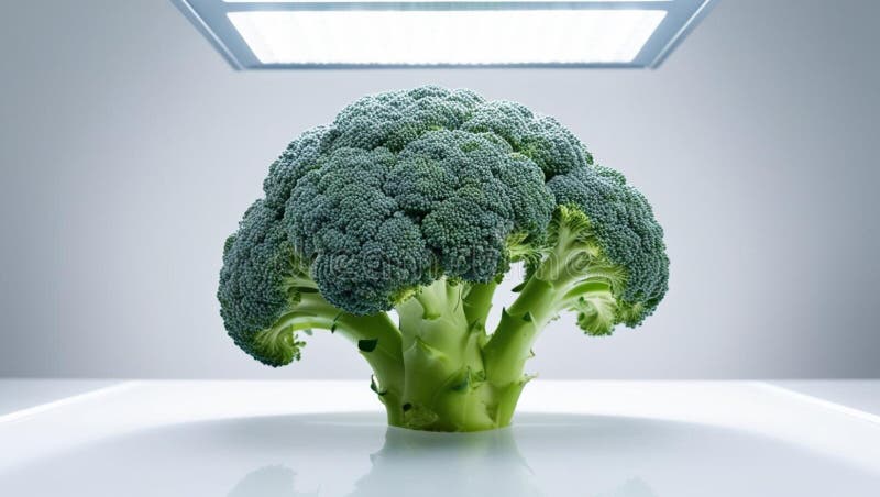 "Broccoli in the Lab: Scientific Progress" Stock Illustration ...