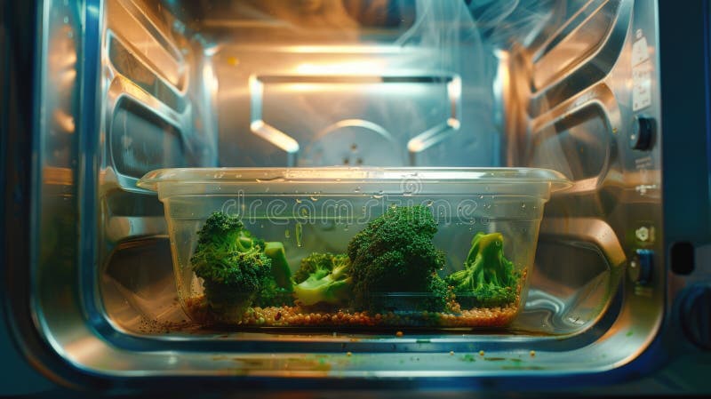 Broccoli in oven stock photo. Image of recipe, ingredients - 374596412