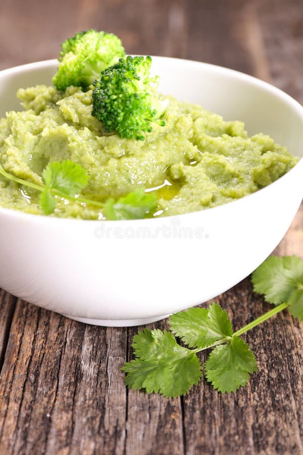 Broccoli puree stock photo. Image of food, vegetable - 64643180