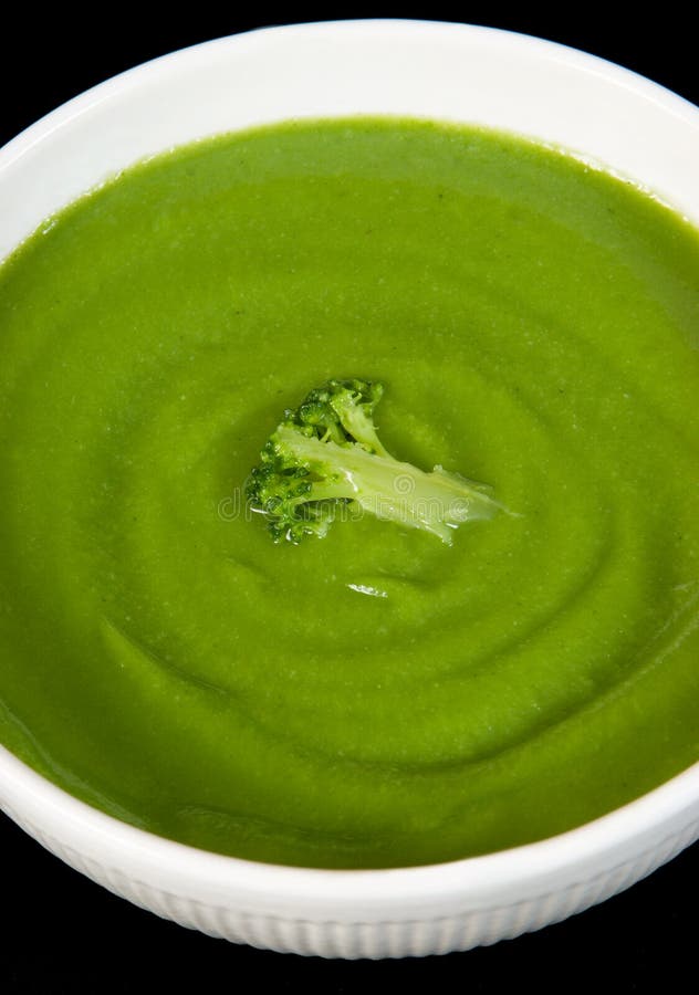 Broccoli soup stock image. Image of health, serving, nutritious - 14710689
