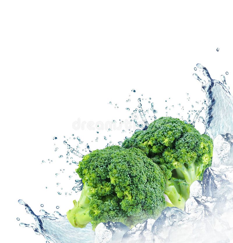 Broccoli splash stock image. Image of healthy, food - 211921741