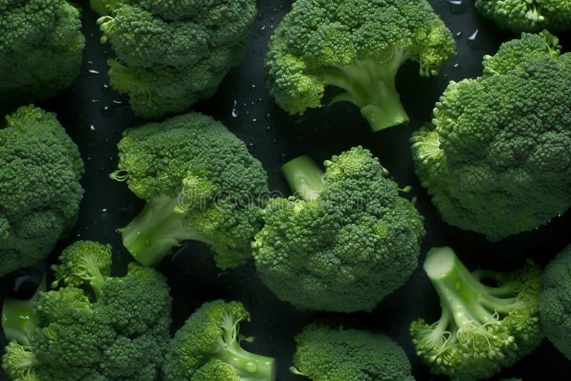Broccoli, Which Stands Out with Its Bright Green Color and ...