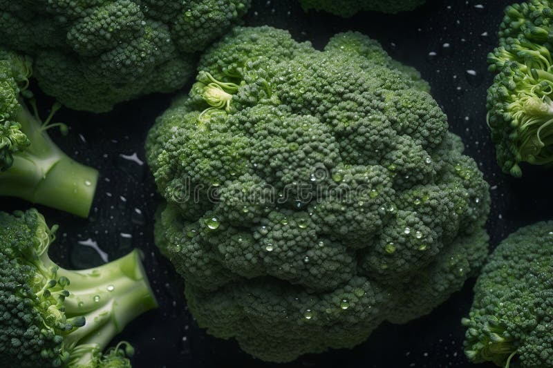 Broccoli, Which Stands Out with Its Bright Green Color and ...