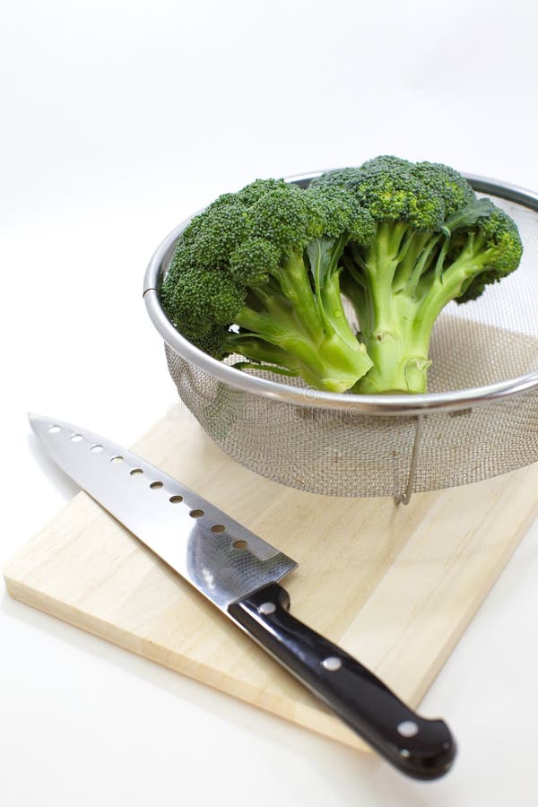 Broccoli on a white stock image. Image of backgrounds - 29273913