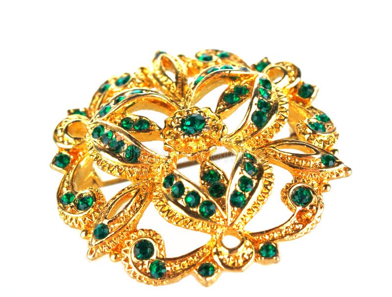 Broche stock foto. Image of persoonlijk, decoratie, juwelen - 17677610
