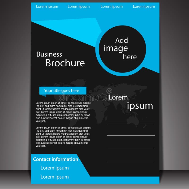 Corporate Flyer or Brochure Design Template. Stock Vector ...