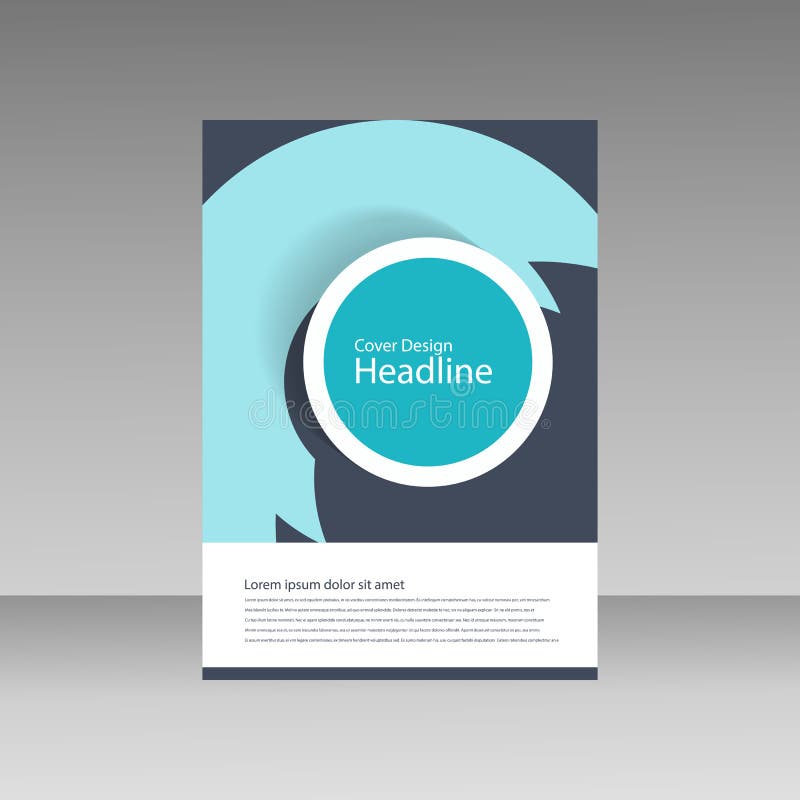 Brochure Business Style Cover Template Stock Vector - Illustration of ...