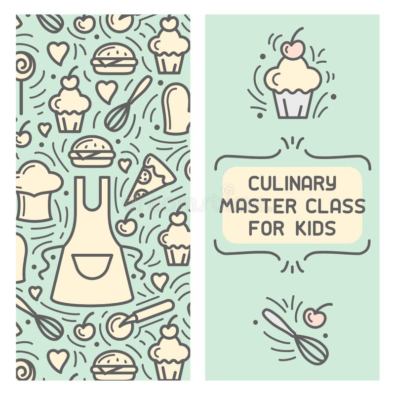 Culinary Invitation Frames Stock Illustrations – 69 Culinary Invitation ...