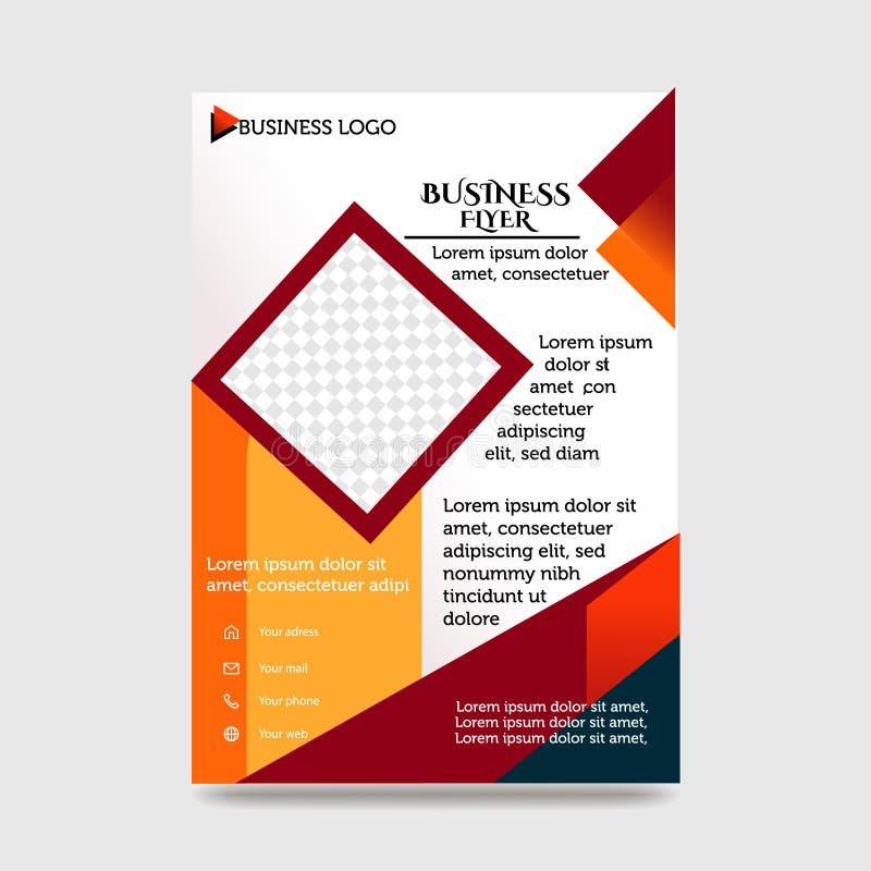 Brochure Creative Design. Multipurpose Template with Cover, Back and ...