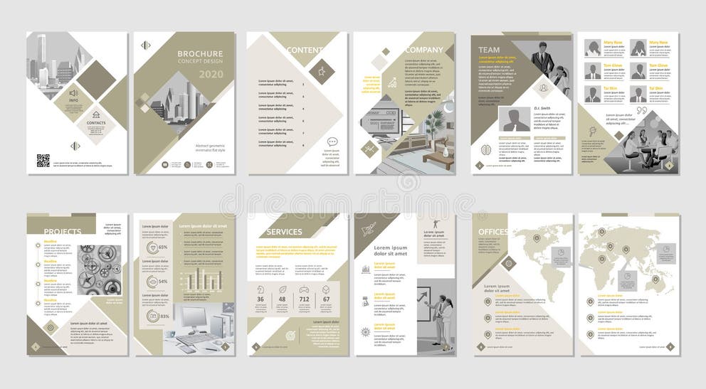 Brochure Inner Pages Stock Illustrations – 84 Brochure Inner Pages ...