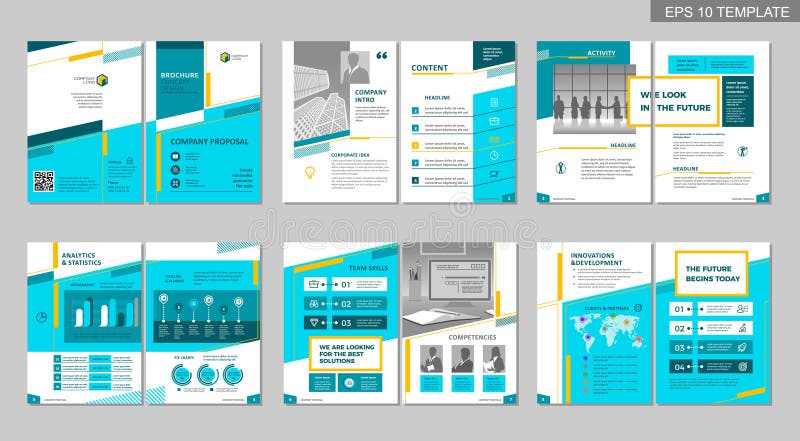 Brochure Creative Design. Multipurpose Universal Template, Include ...