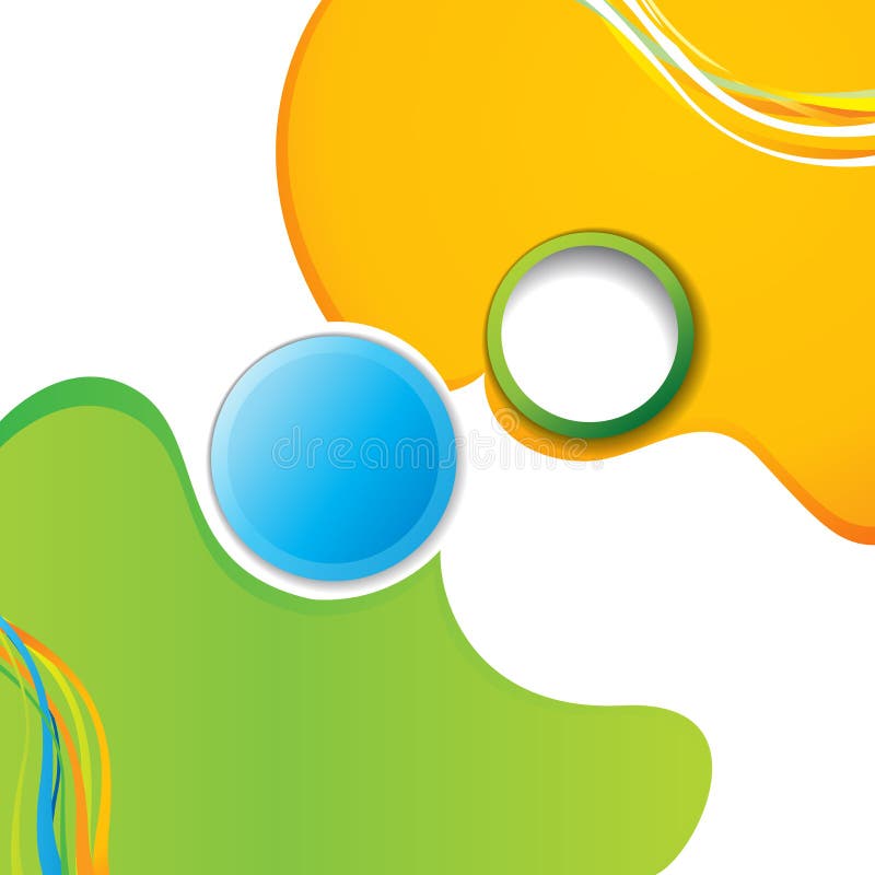 Brochure Design Content Background Stock Vector - Illustration of blue ...