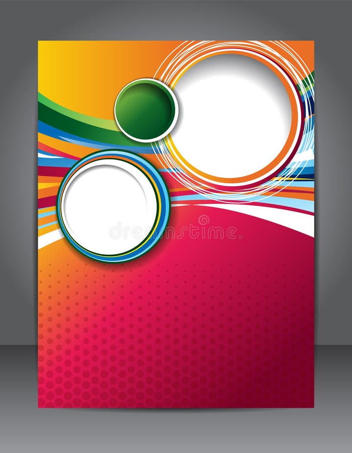 Brochure design stock vector. Illustration of decoration - 80272320