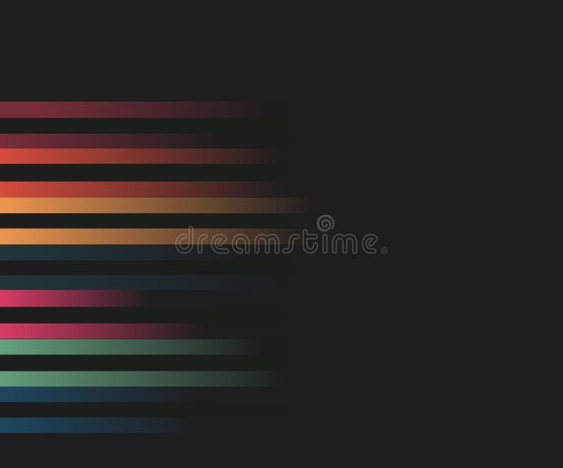 Stylish Brochure Design Template Set. Violet Abstract Lines on Dark ...