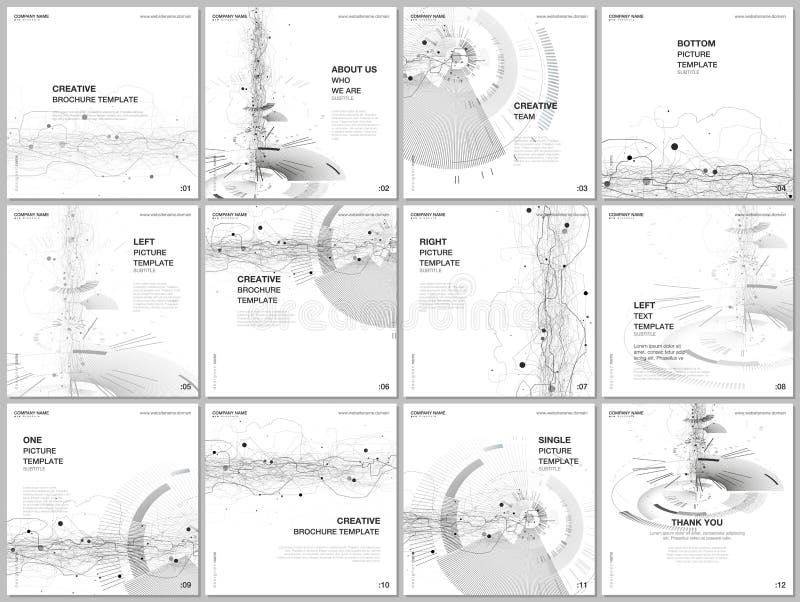 Brochure Layout of Square Format Covers Design Templates for Square ...