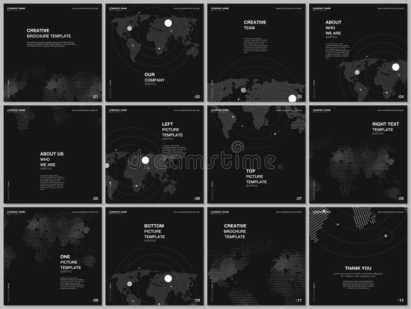 Brochure Layout of Square Format Covers Design Templates for Square ...