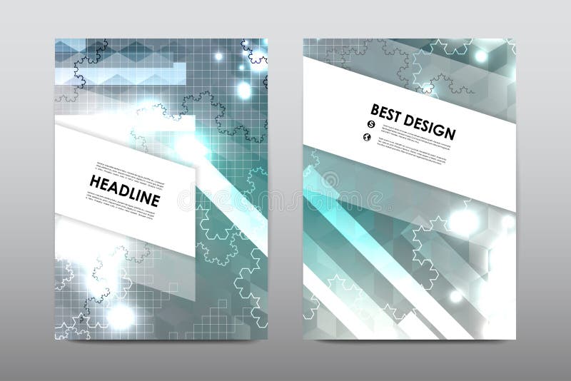 Brochure Layout Template Flyer Design Vector, Magazine Booklet Cover ...