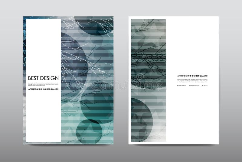 Brochure Layout Template Flyer Design Vector, Magazine Booklet Cover ...