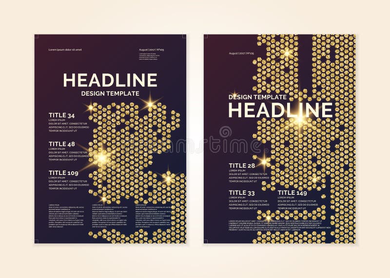 Brochure Template for Business, Modern Journal. Stock Vector ...