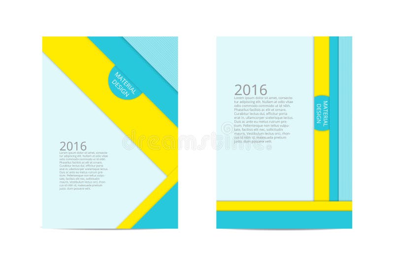 Brochure Template Design, Vector Illustration Stock Vector ...