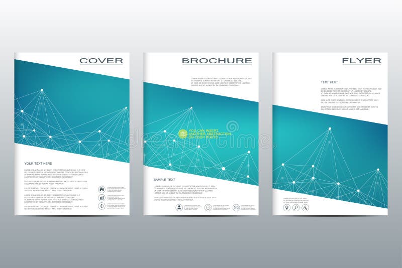 Brochure Template Layout Flyer Cover Annual Report Magazine Structure ...