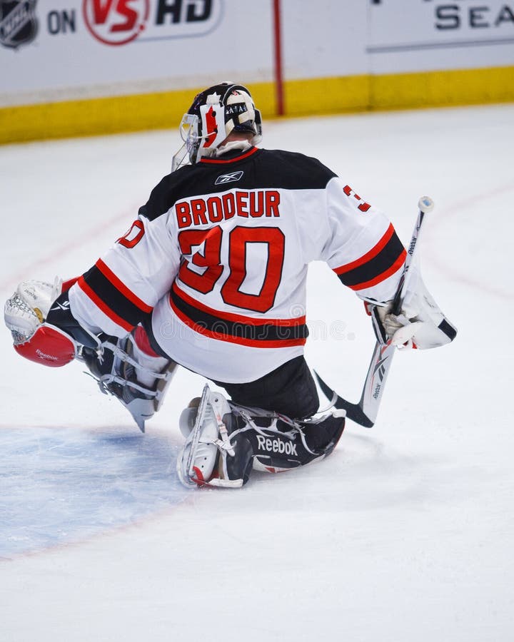 Brodeur Eyes Wide Open editorial image. Image of national - 8764890