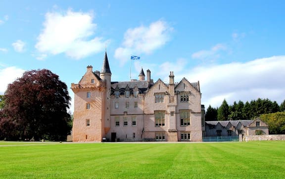 Brodie Castle, Scotland stock photo. Image of ancient - 12626766