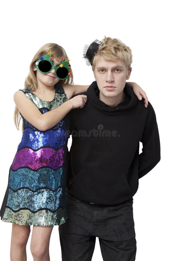 Broer en zuster stock foto. Image of onschuld, engel - 17152042