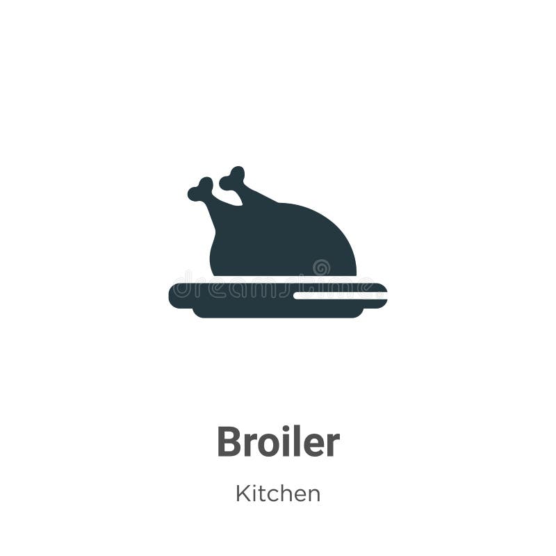 Broiler Icon. Isolated Broiler Icon Vector Illustration From Kitchen ...