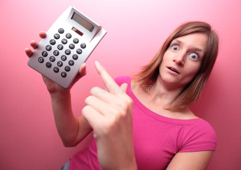 Broke stock image. Image of money, account, scared, woman - 11929761