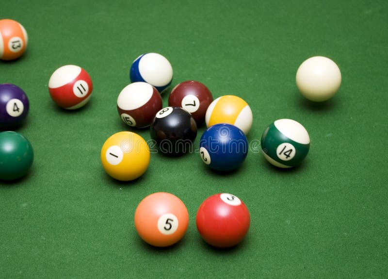 Ball Broken Pool Billiard Ball Stock Photos - Free & Royalty-Free Stock ...