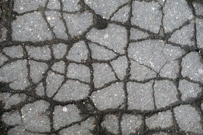 Broken asphalt texture stock image. Image of street - 217177629