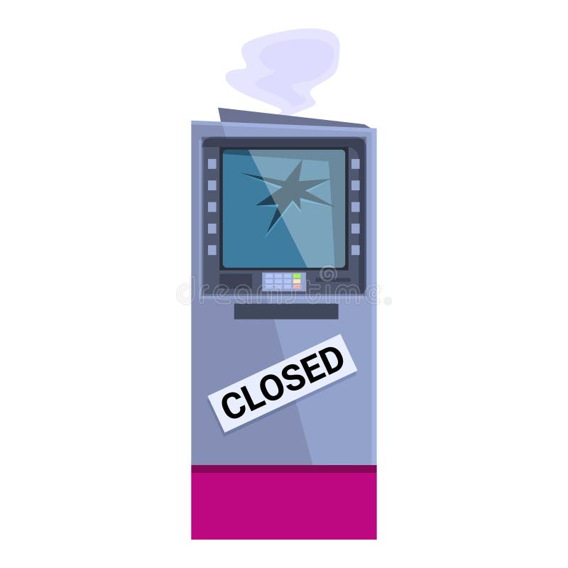 Broken Atm Stock Illustrations – 350 Broken Atm Stock Illustrations ...