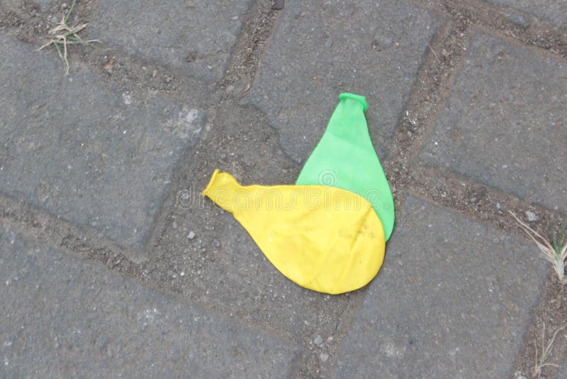 The broken balloon toy stock photo. Image of broken - 255766712
