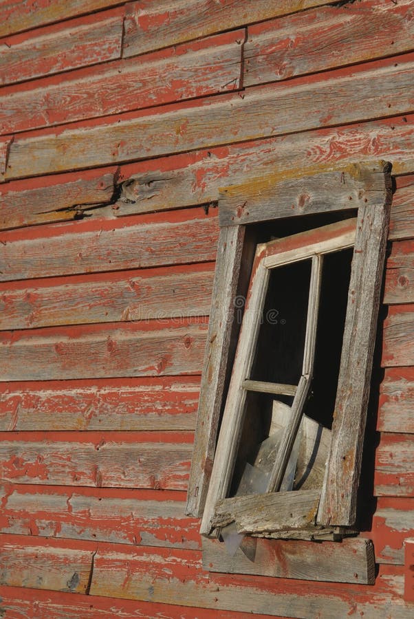 Broken Barn Window Picture. Image: 3224455