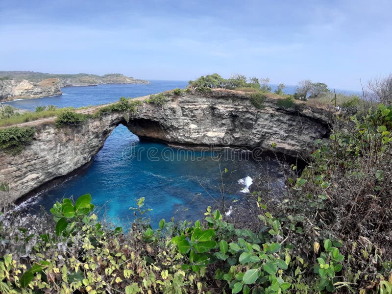 Broken Beach Bali stock photo. Image of islet, ocean - 200276970