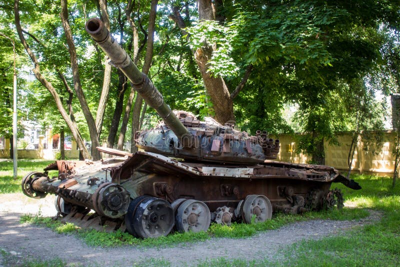 Broken Tank Germany stock image. Image of freud, wehrmacht - 125052303