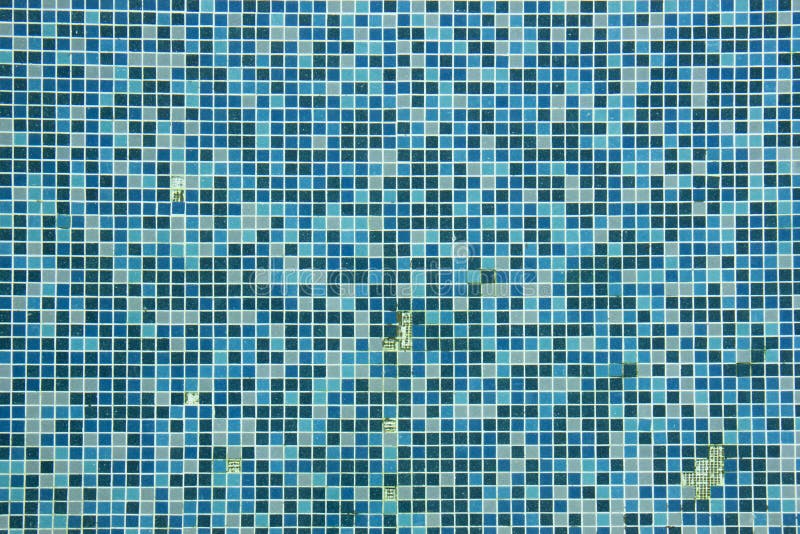 Blue Ceramic Tile Mosaic Water Swimming Pool Seamless Texture Stock ...