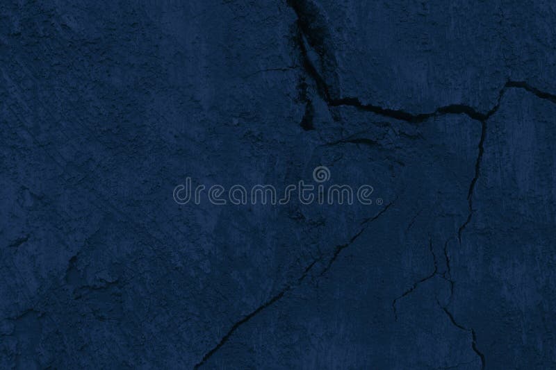 Broken Blue Grunge Concrete Wall Texture Background. Stock Image ...