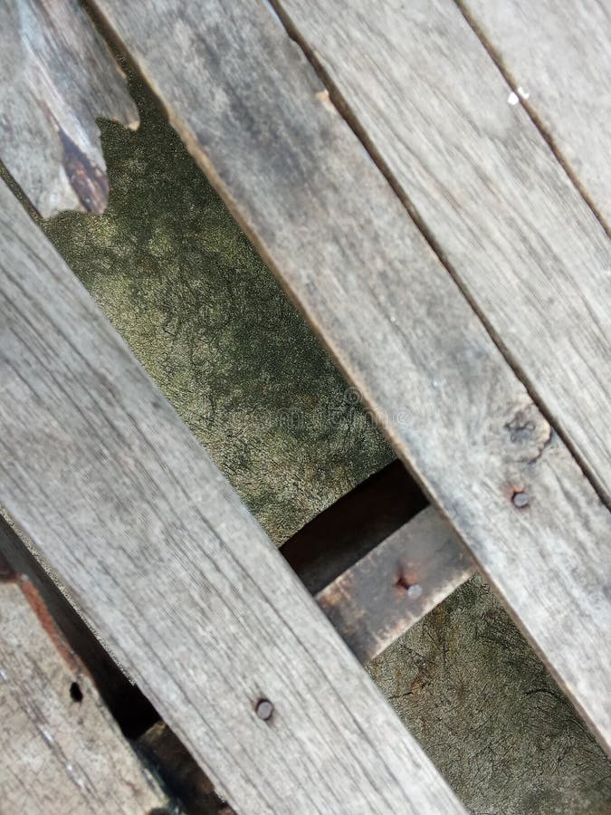 Broken board with holes stock photo. Image of stairs - 364999112