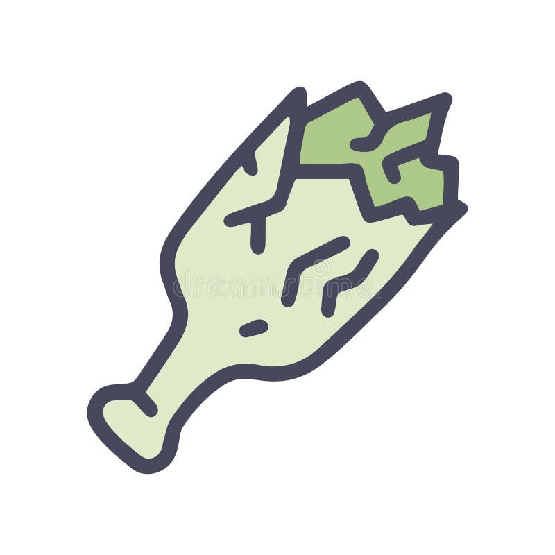 Broken Bottle Weapon Line Vector Doodle Simple Icon Stock Vector ...