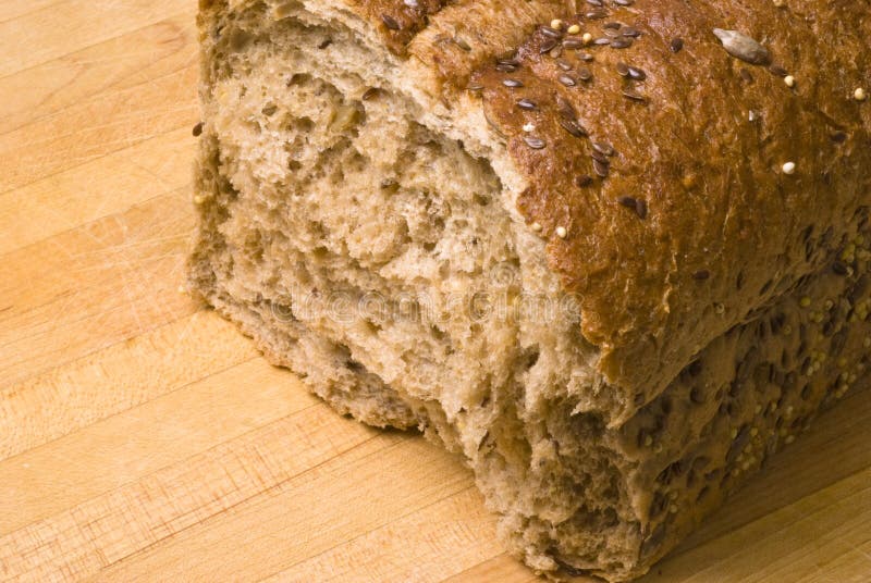 Broken Bread stock image. Image of loaf, wheat, coarse - 6691767